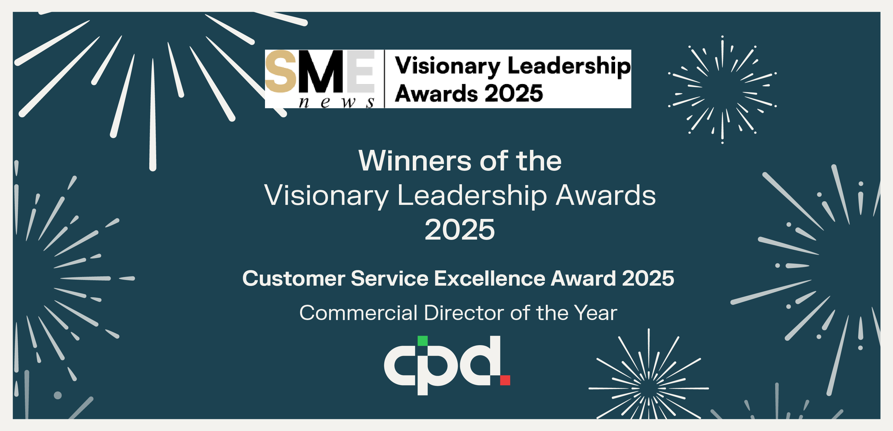 CPD Wins Two SME Visionary Leadership Awards 2025
