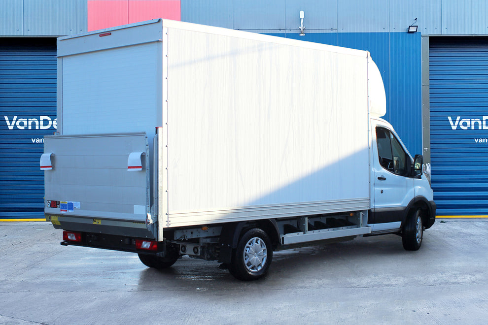 Ford Electric Transit 350 Luton Electric L3 184ps c/w Tail lift – VanDemand
